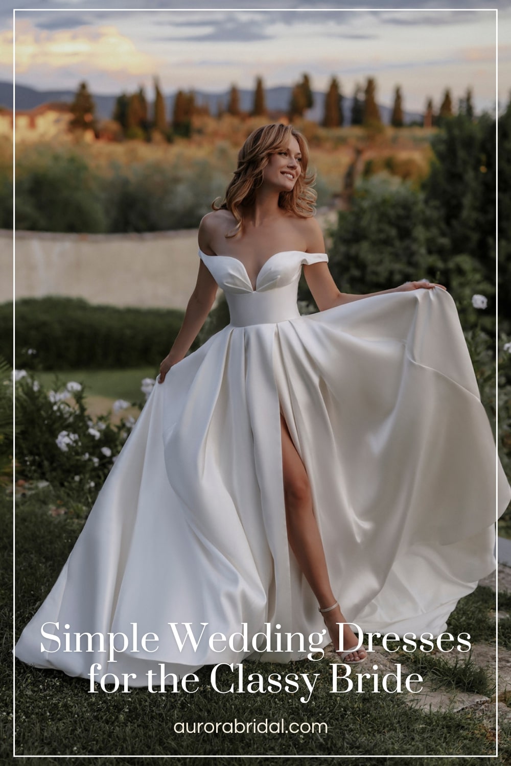 Simple Wedding Dresses for Classy Brides | Aurora Bridal
